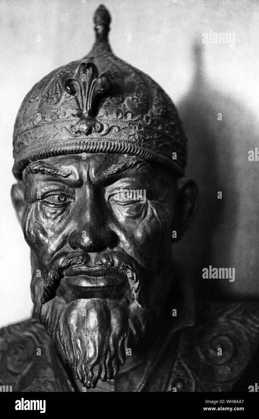 Statue of tamerlane timur Banque de photographies et d’images à haute ...