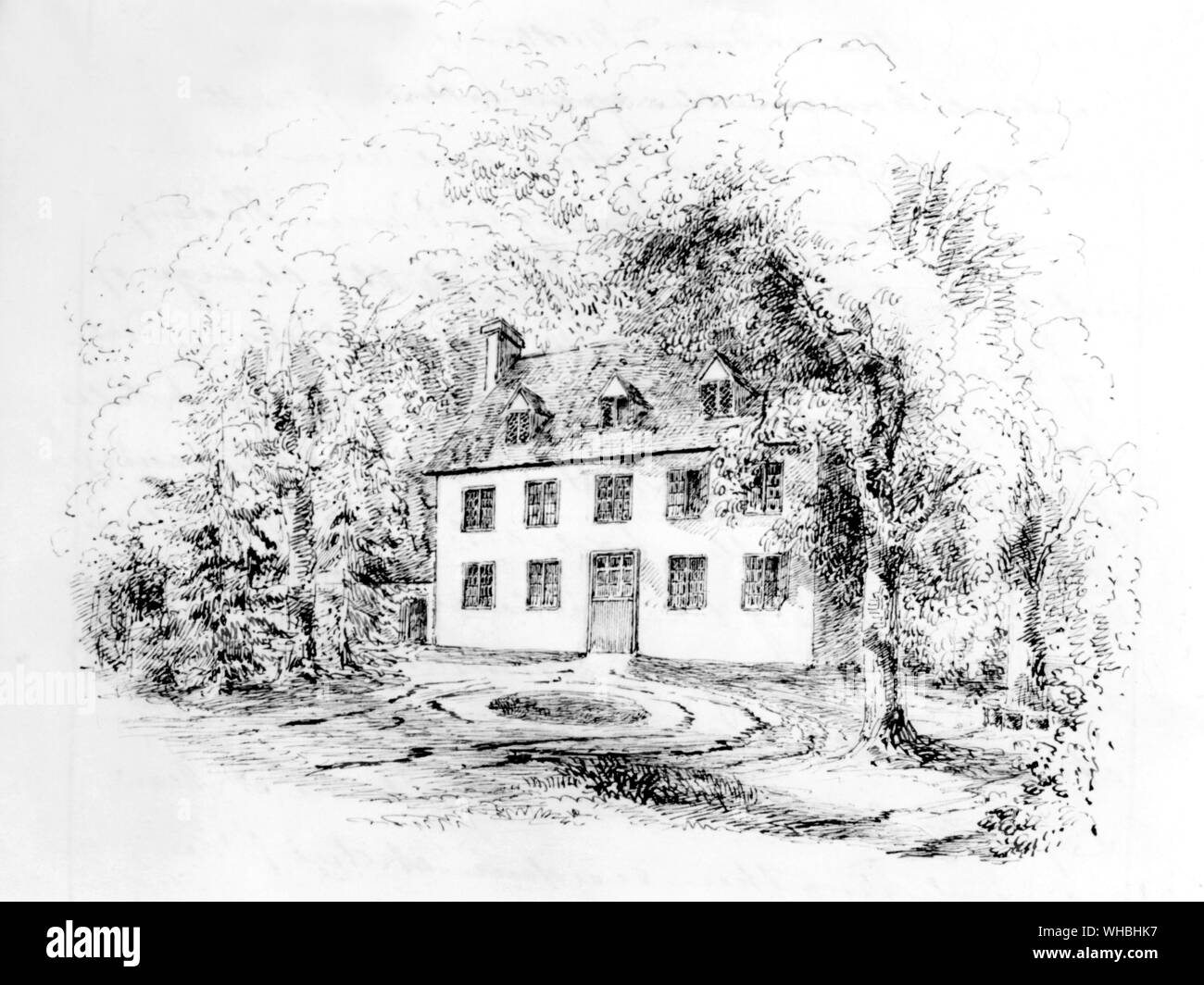 Chawton House. . Le Hampshire. . De l'ancienne maison de Jane Austen's ...