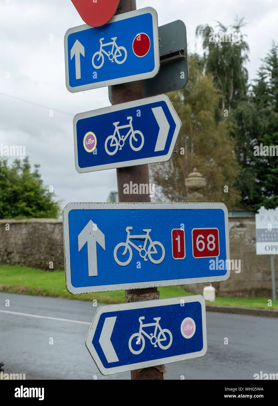 Cyclistes sur piste cyclable Banque de photographies et d’images à ...