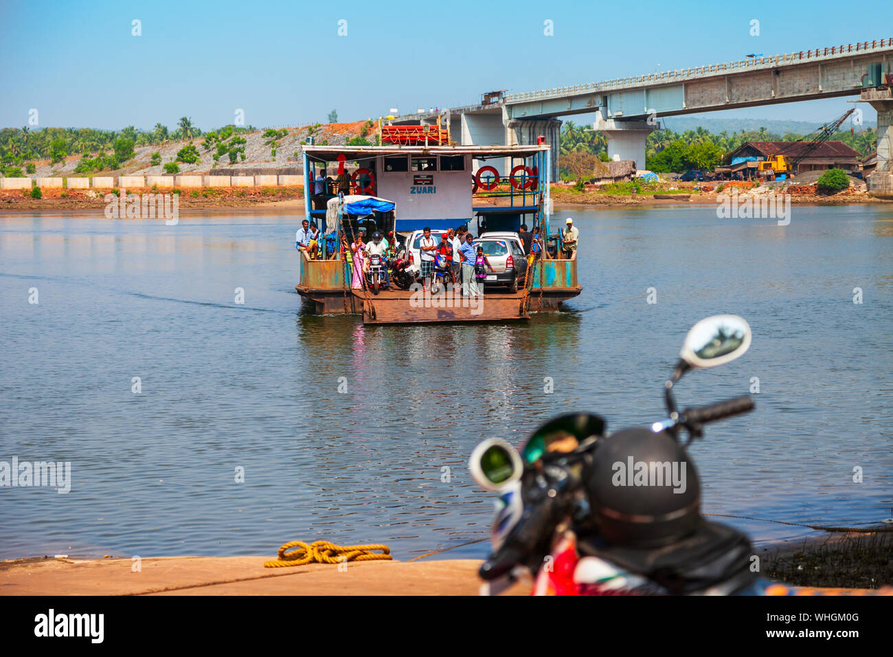 Goa bateau ferry Banque de photographies et d’images à haute résolution ...