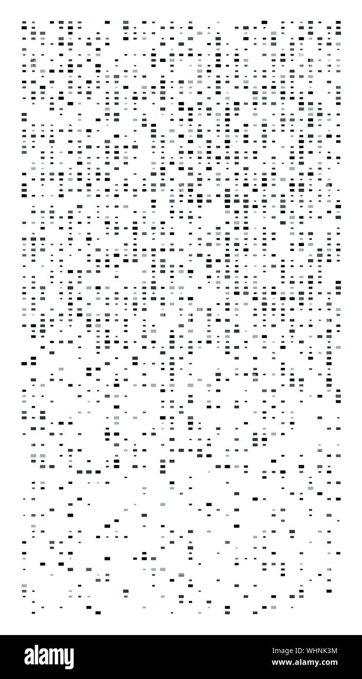 Matrice de pixels Banque d'images noir et blanc - Page 2 - Alamy