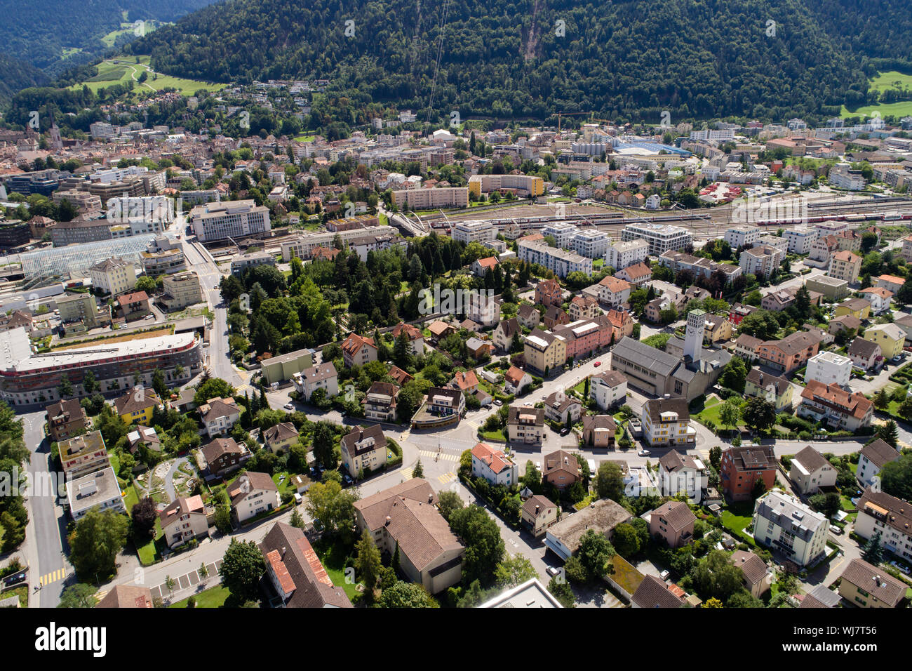 Chur station Banque de photographies et d’images à haute résolution - Alamy