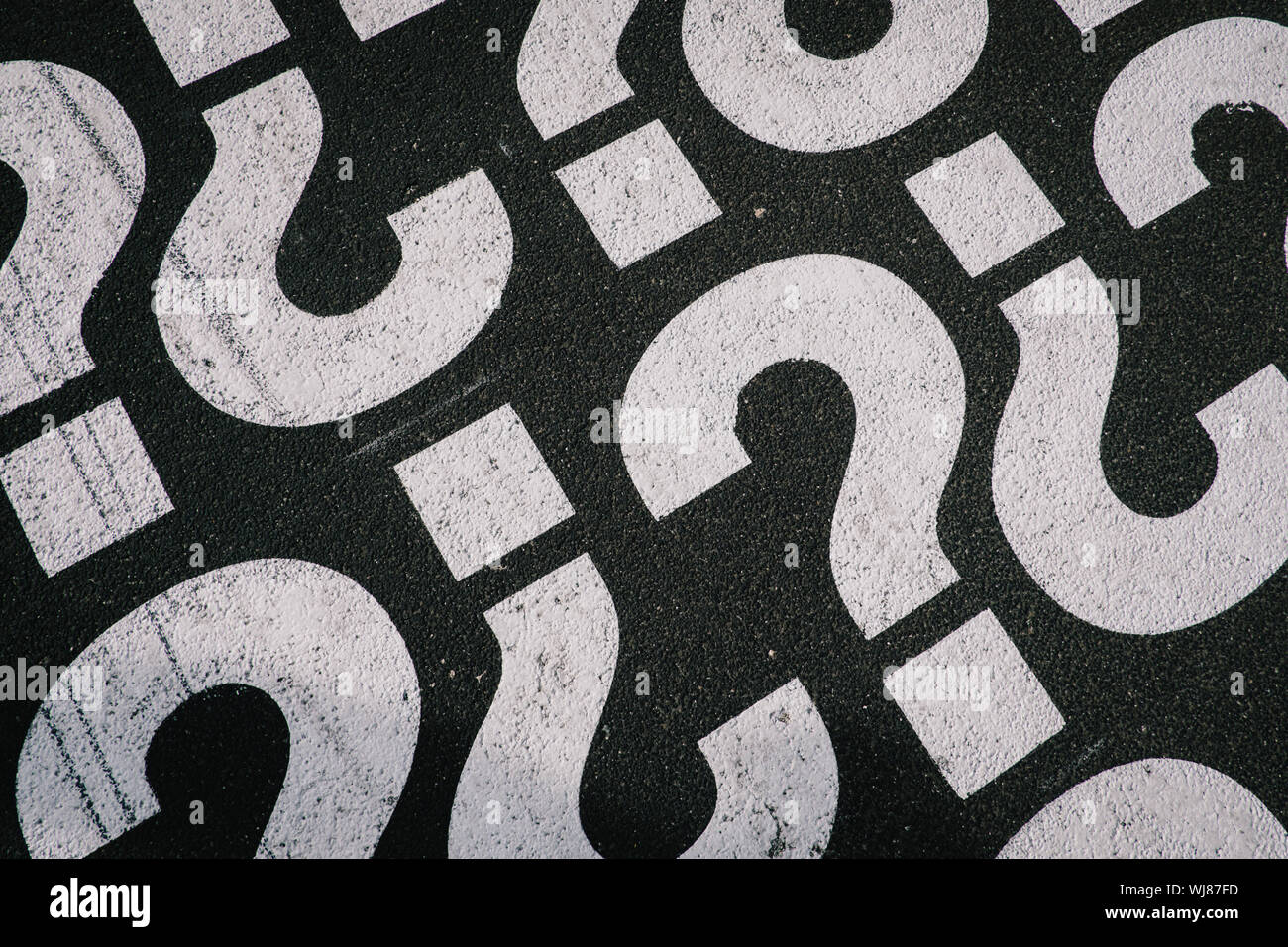 Interrogation sign Banque de photographies et d’images à haute ...