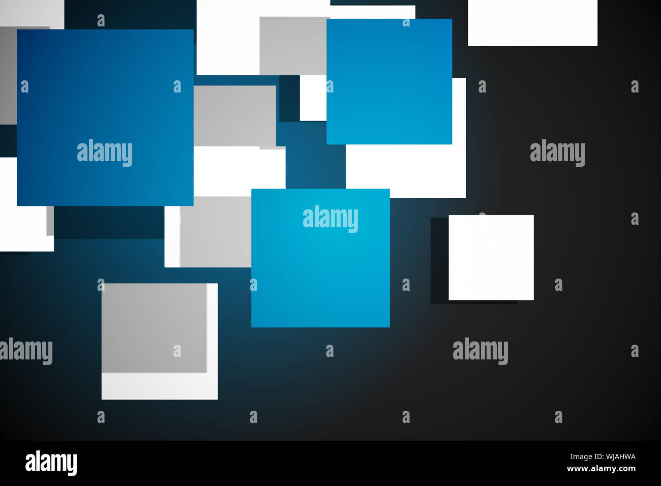 Cube bleu Banque de photographies et d’images à haute résolution - Alamy