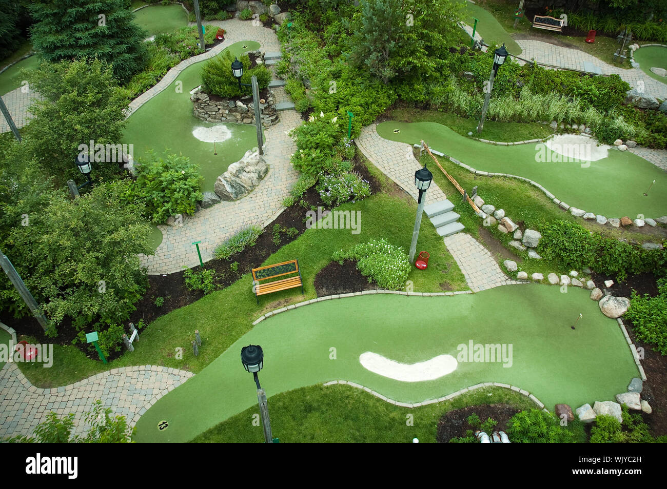 Parcours de mini golf Banque de photographies et d’images à haute ...