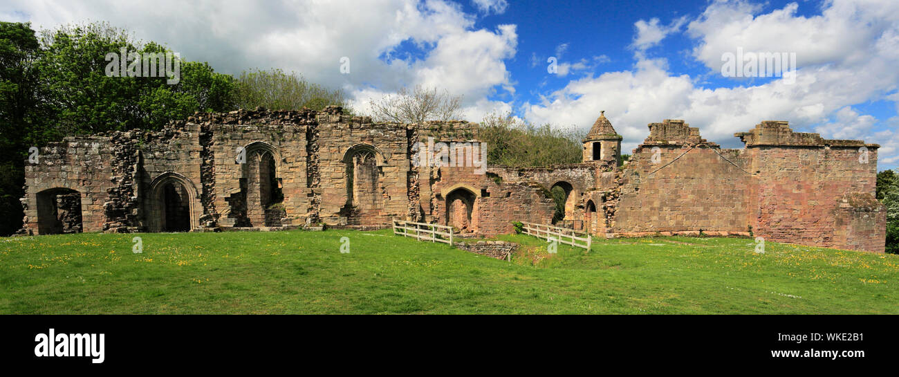 Ruines du château de spofforth Banque de photographies et d’images à ...
