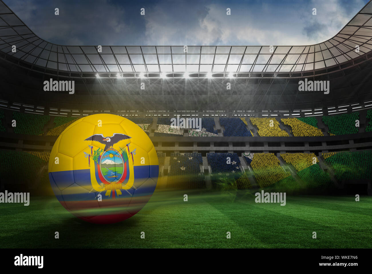 Ecuador football pitch Banque de photographies et d’images à haute ...