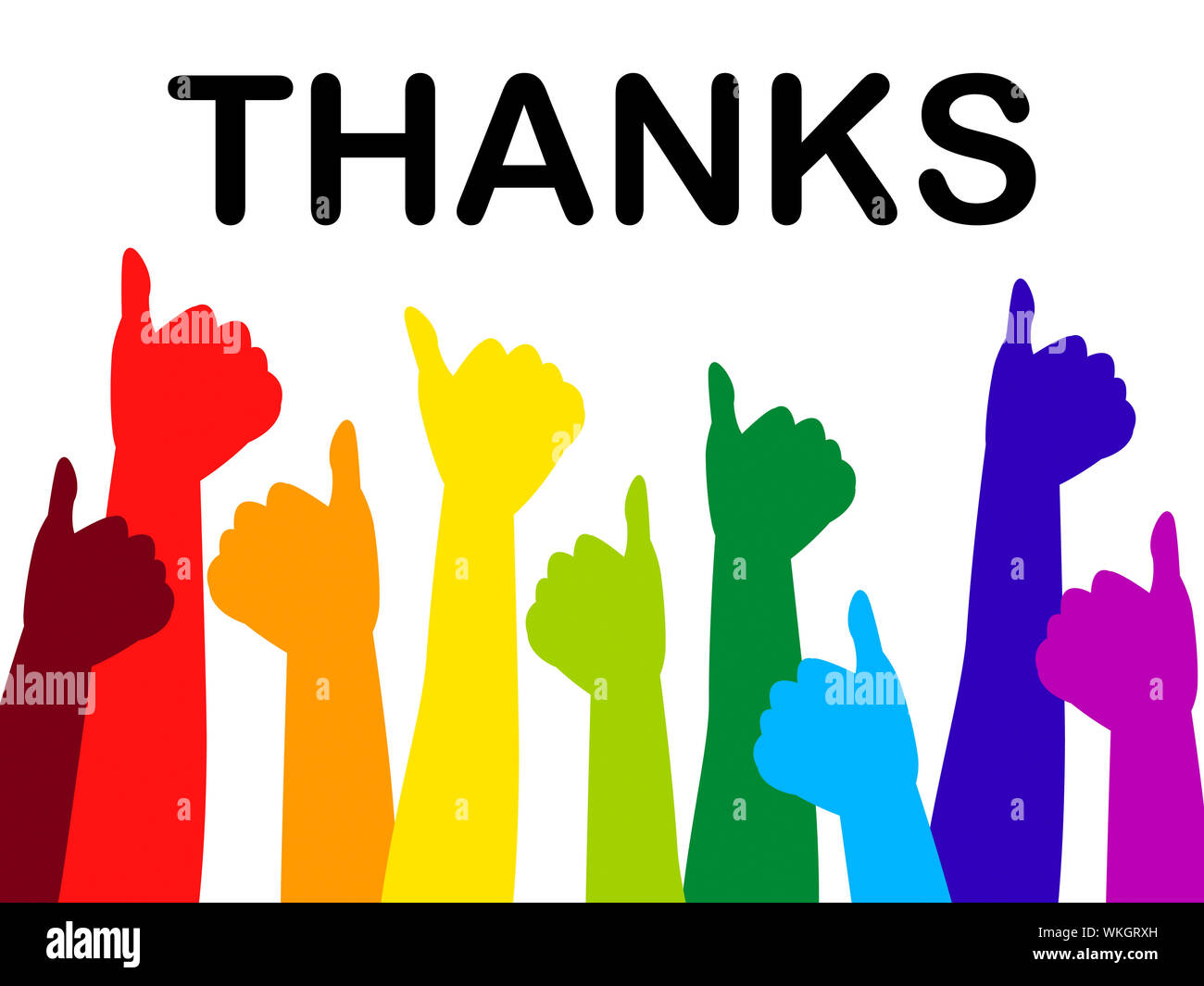 Thanks a lot Banque de photographies et d’images à haute résolution - Alamy