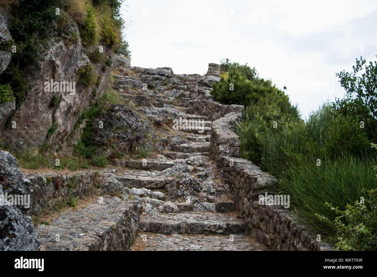 Greek stairs Banque de photographies et d’images à haute résolution - Alamy