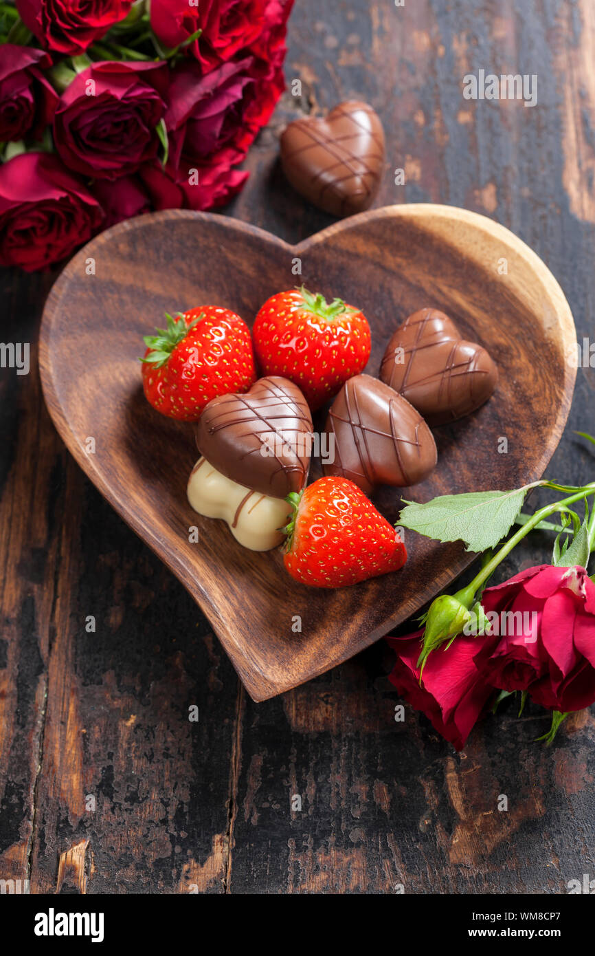 Fraise chocolat Banque de photographies et d’images à haute résolution ...