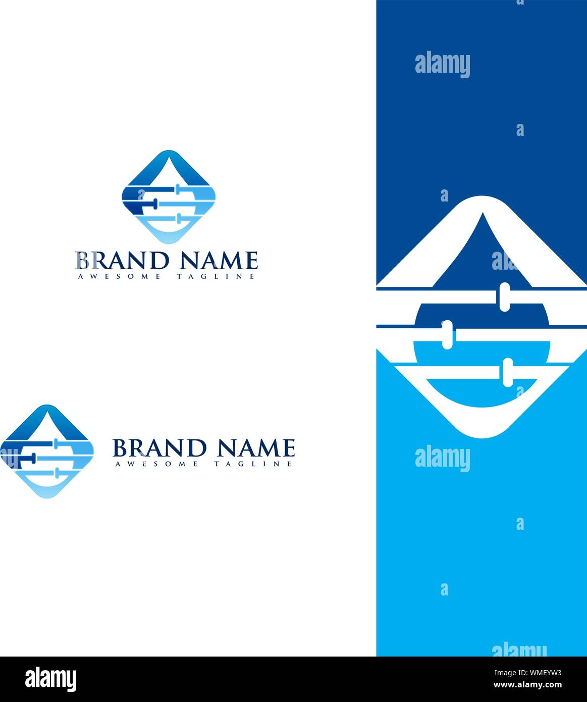 Logo plomberie Template Design Vector Image Vectorielle Stock - Alamy