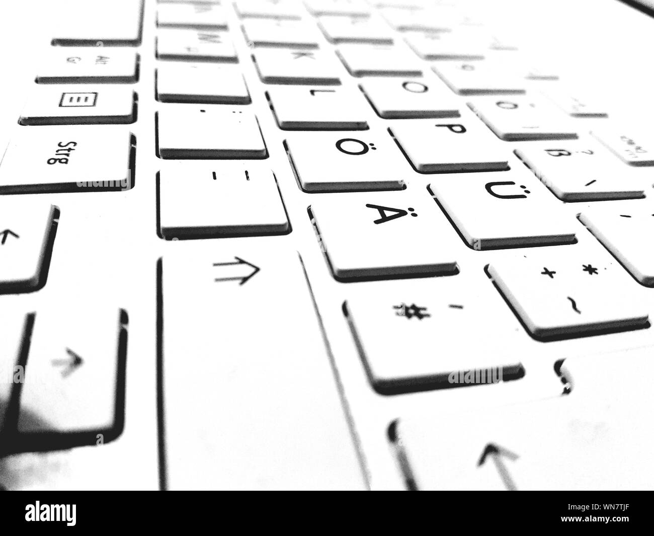 Symbole Du Clavier Banque d'images noir et blanc - Alamy