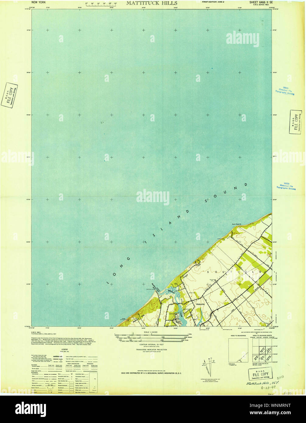 Carte du mattituck Banque de photographies et d’images à haute ...