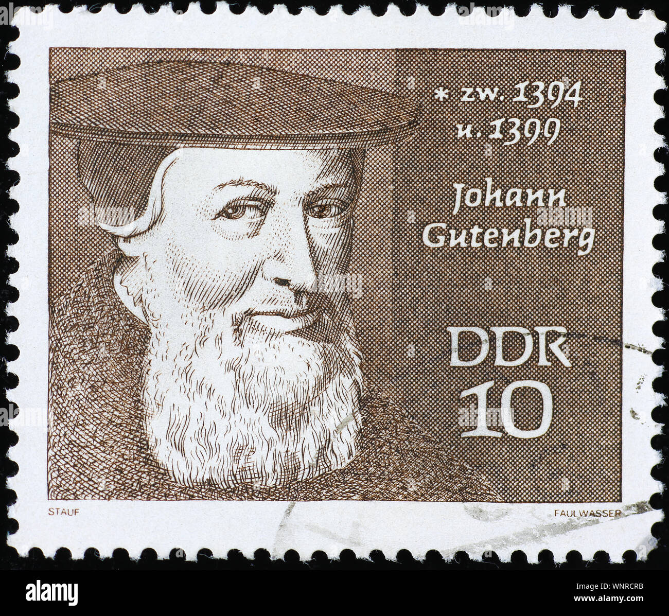 Johann gutenberg Banque de photographies et d’images à haute résolution ...