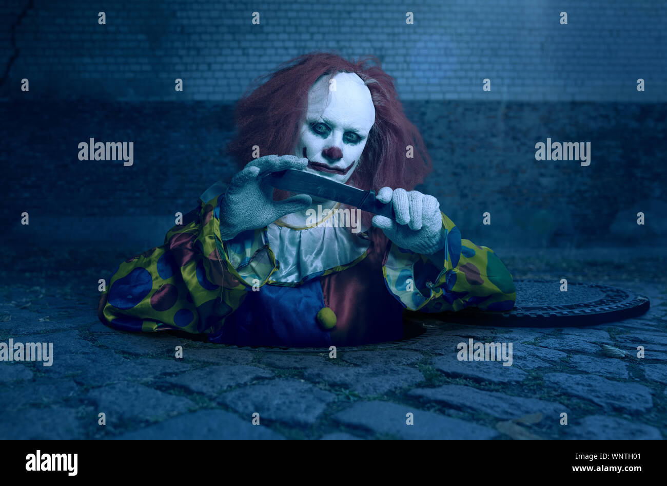 Clown tueur Banque de photographies et d’images à haute résolution - Alamy