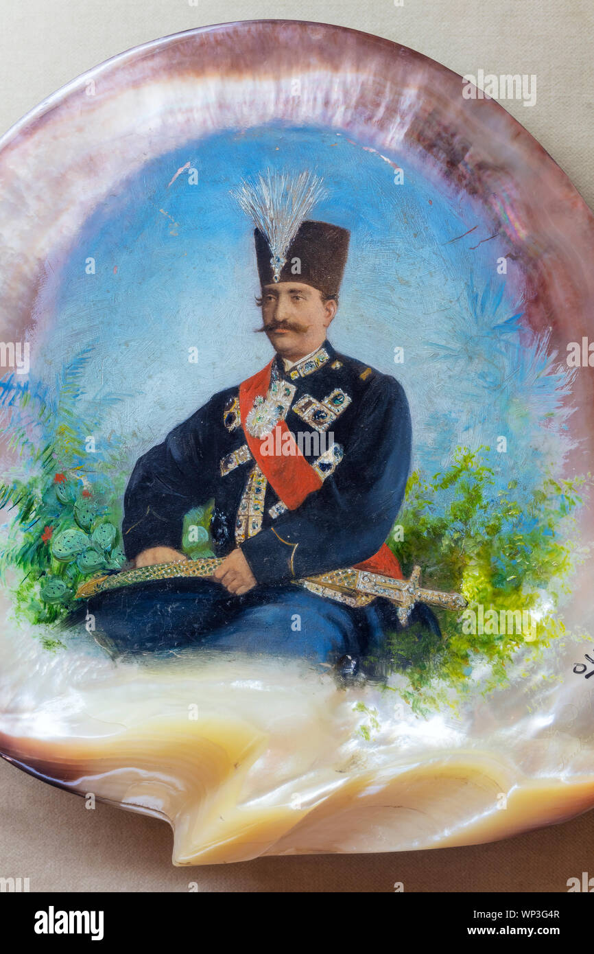 Portrait de nassereddin shah qajar Banque de photographies et d’images ...