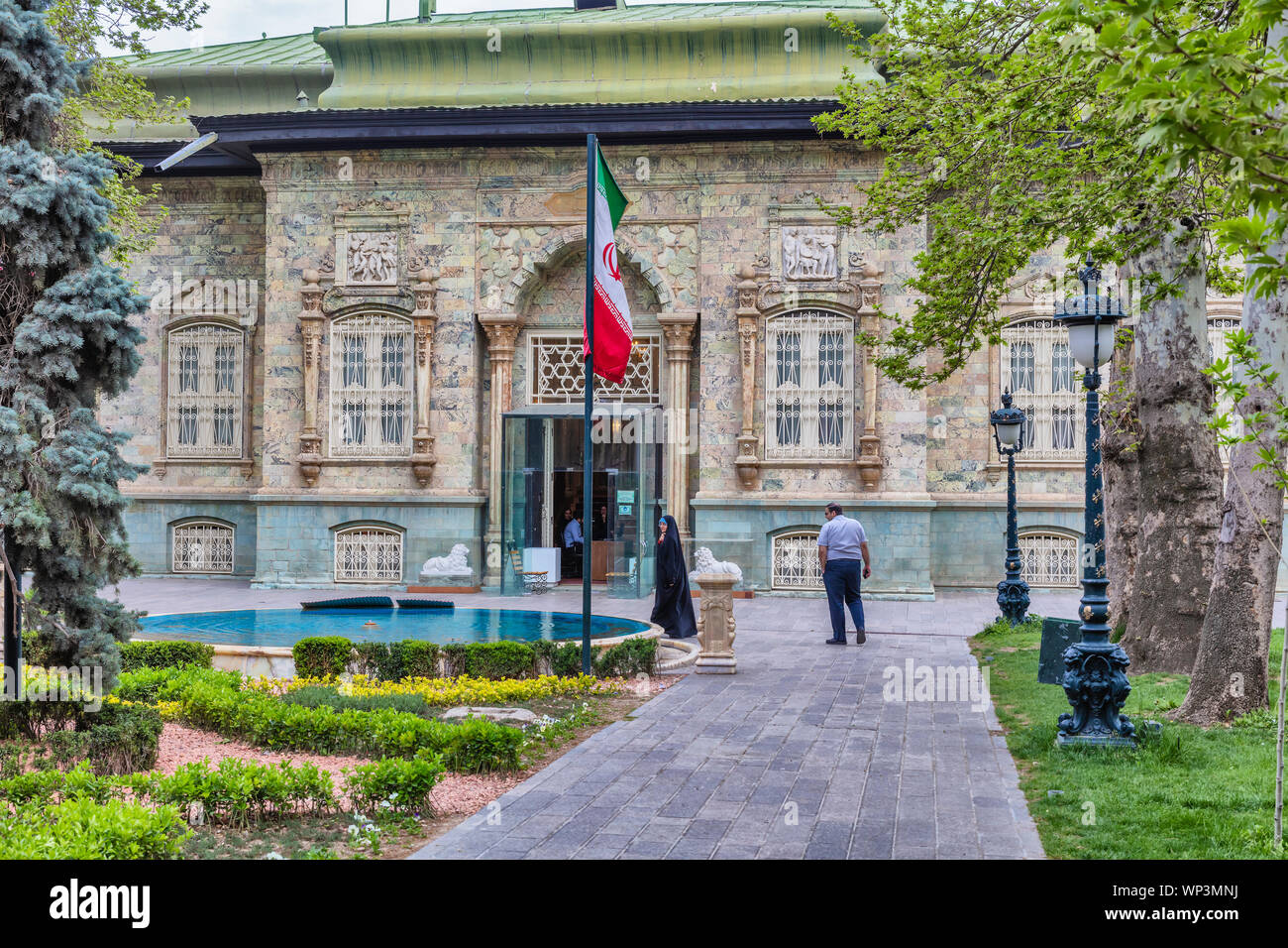 Iran tehran saad abad palace Banque de photographies et d’images à ...