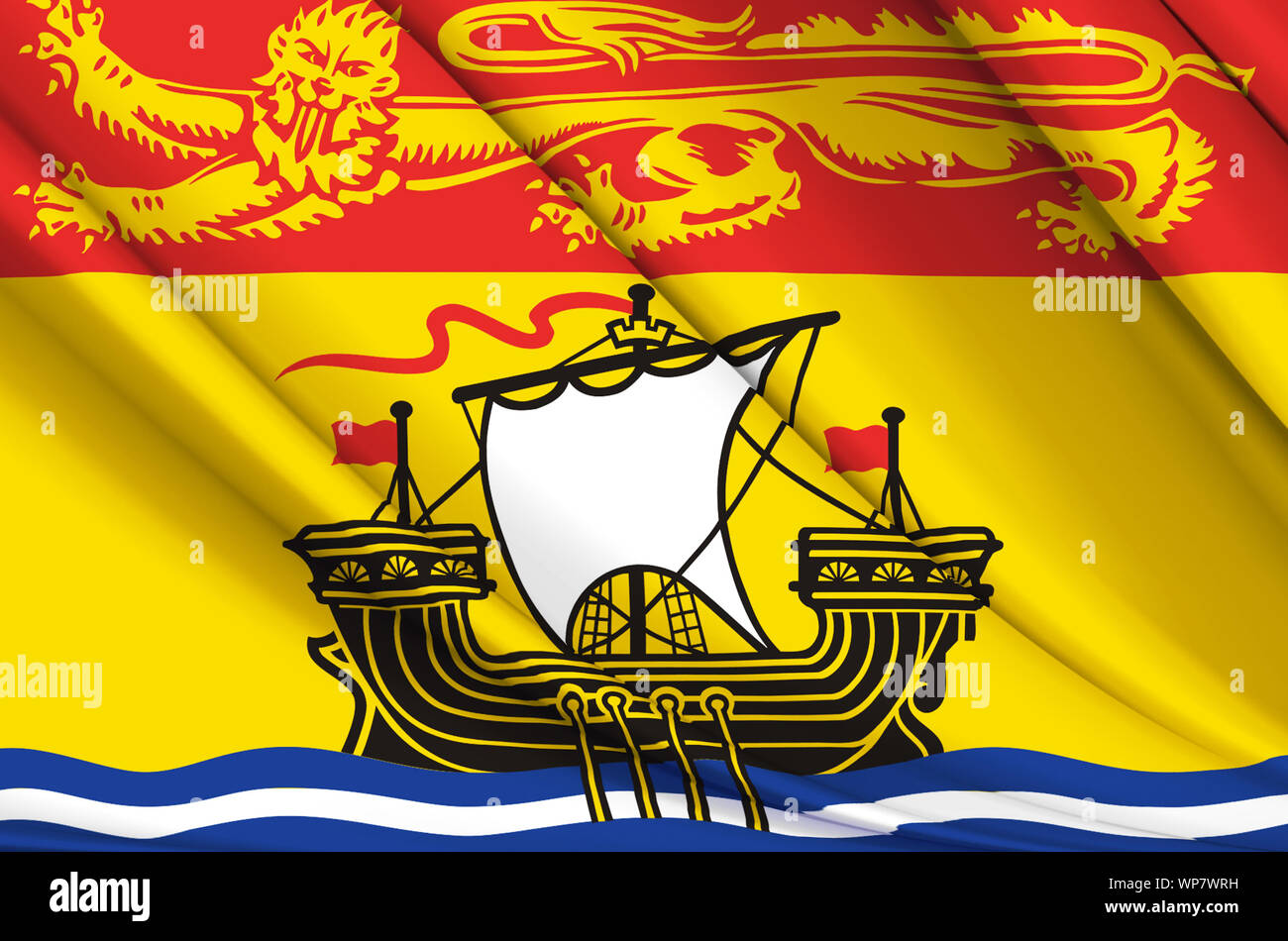 Symbole du nouveau brunswick Banque de photographies et d’images à ...