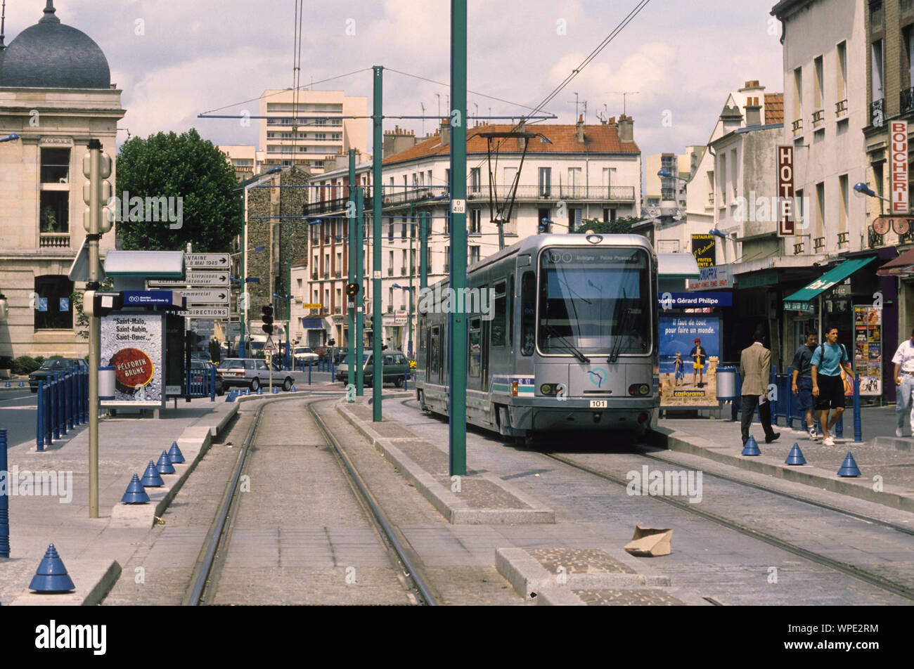 Tfs tramway t1 ratp Banque de photographies et d’images à haute ...