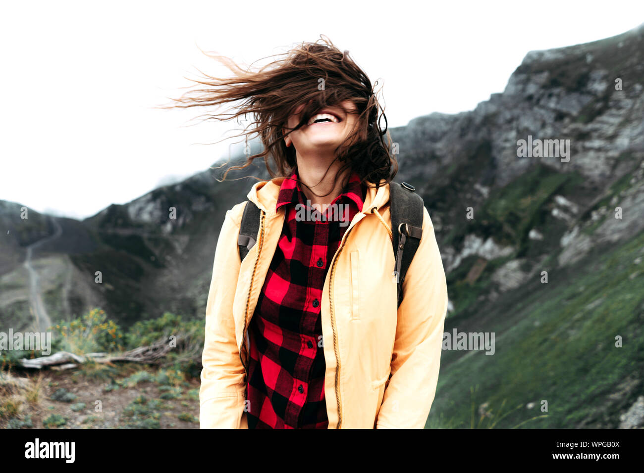 Le Vent Sur Ton Visage Banque d'image et photos - Alamy