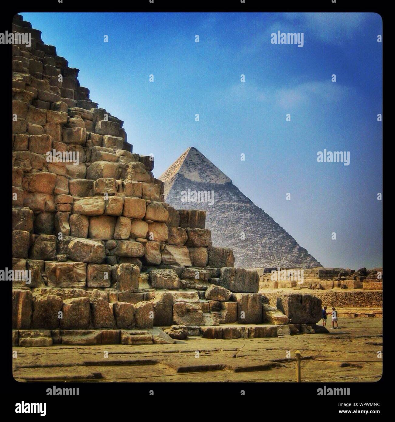 Ancient pyramid Banque de photographies et d’images à haute résolution ...
