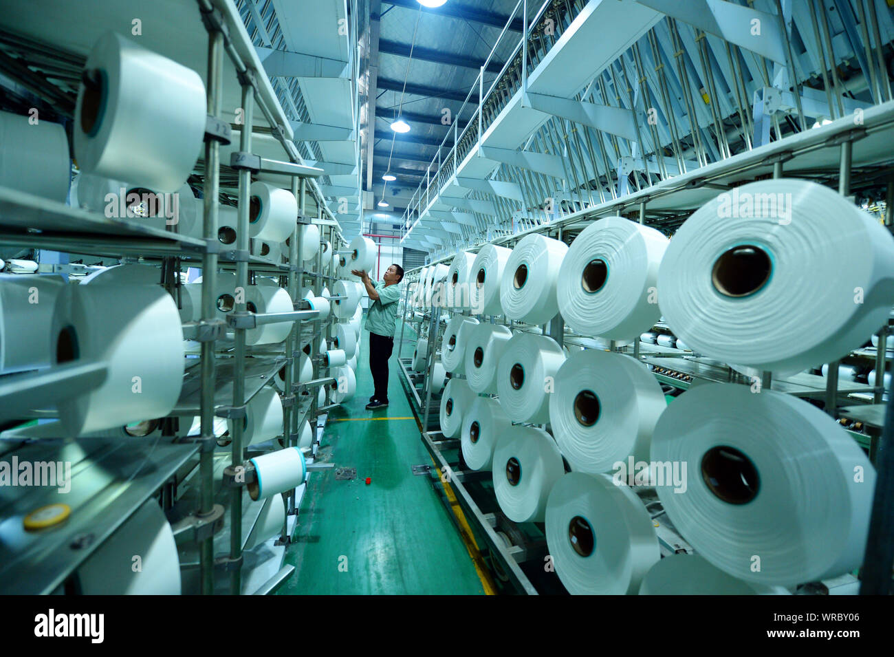 Usine textile chinoise Banque de photographies et d’images à haute ...