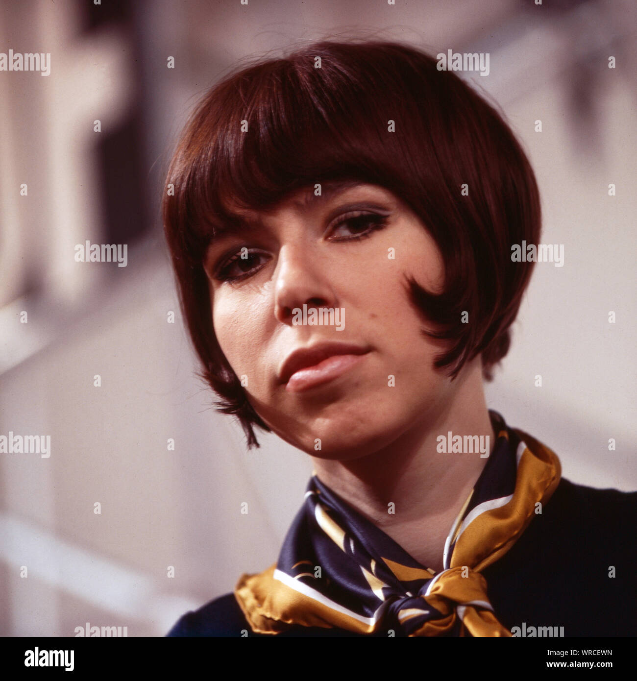 Alexandra, deutsche Sängerin, Deutschland 1969. La chanteuse allemande ...