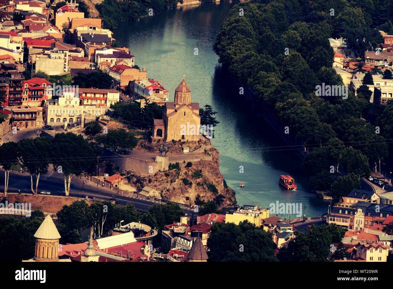 Metekhi church Banque de photographies et d’images à haute résolution ...
