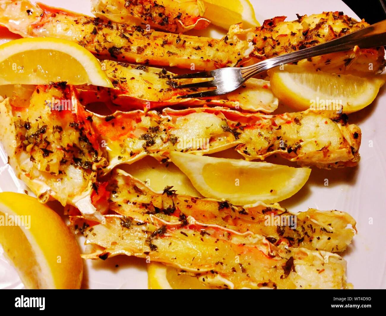 Alaskan king crab legs Banque de photographies et d’images à haute ...