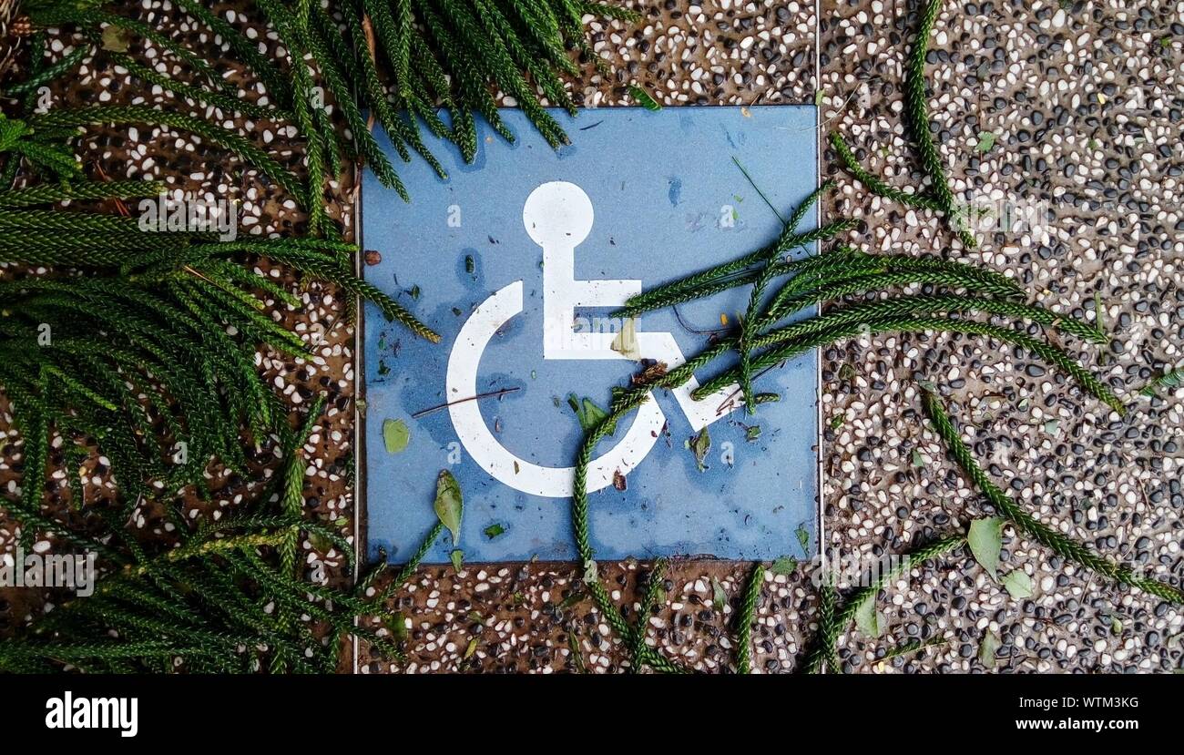 Symbole De Handicap Banque d'image et photos - Alamy