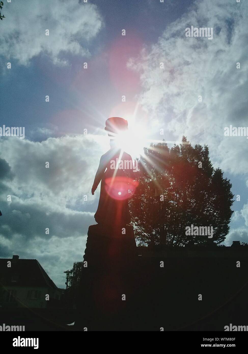 Silueta de la escultura Banque de photographies et d’images à haute ...