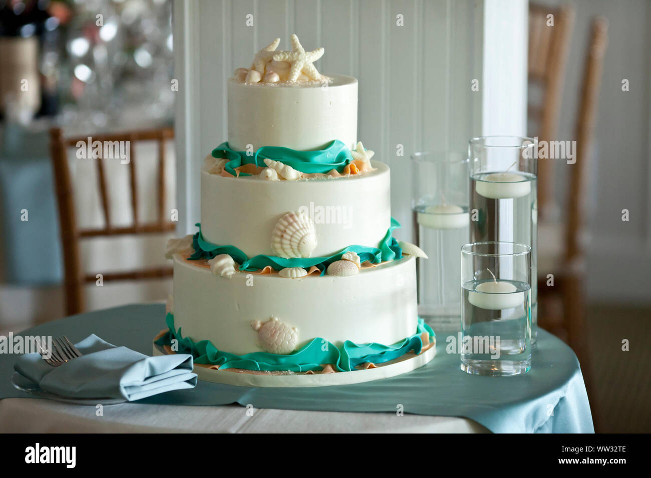 Gâteau à thème océan Banque de photographies et d’images à haute ...