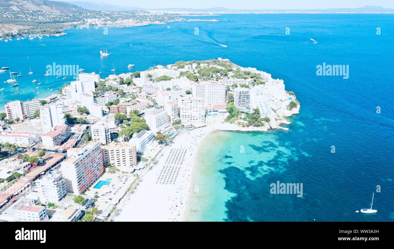 Magaluf Beach Banque d'image et photos - Alamy