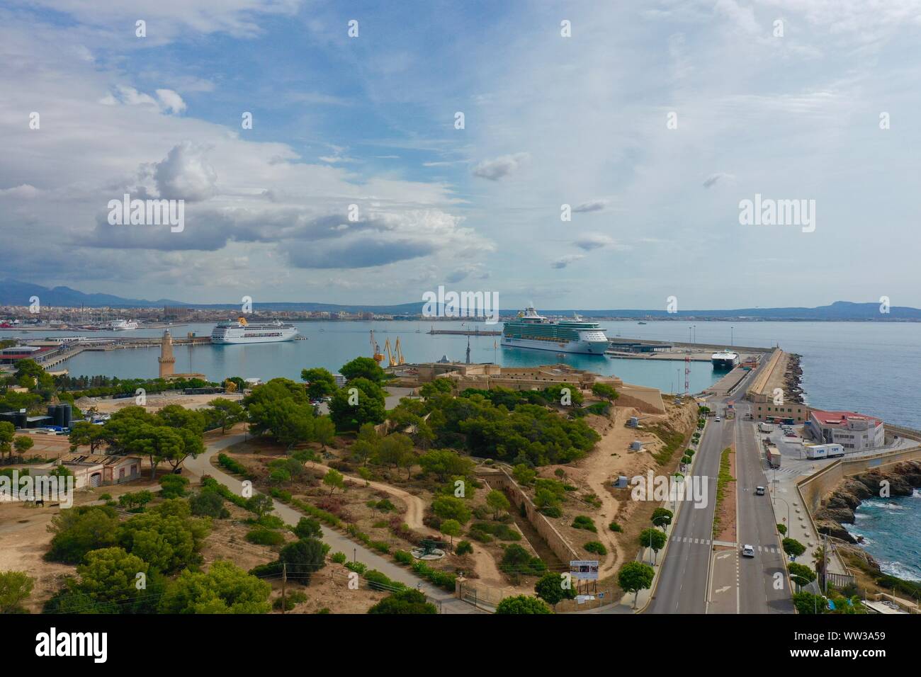 Palma de Majorque, Palma, port de croisière Majorque, Palma de Majorque ...