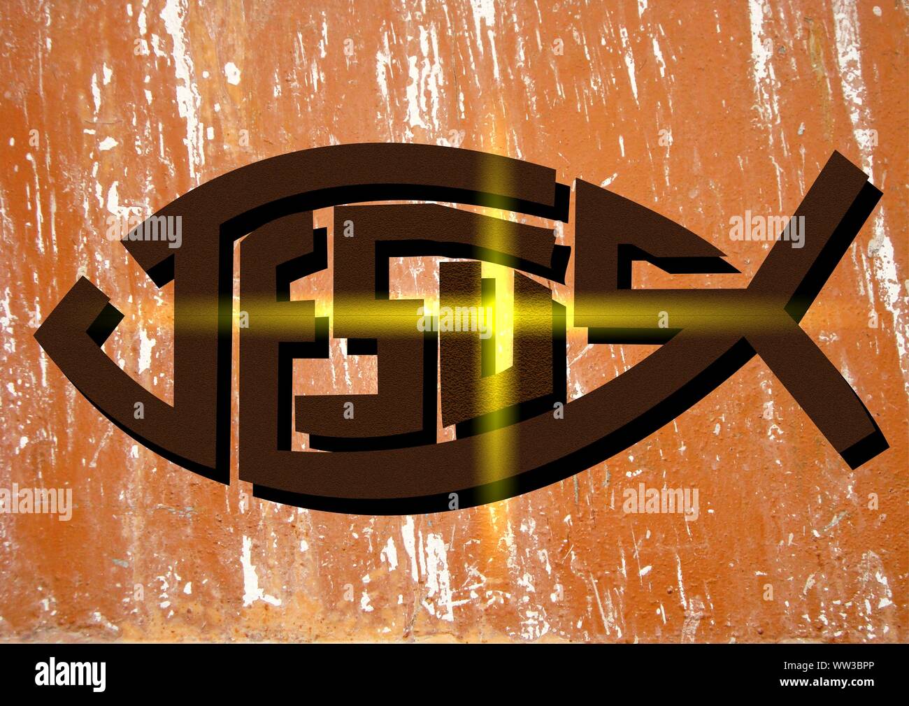 Jesus saves sign Banque de photographies et d’images à haute résolution ...