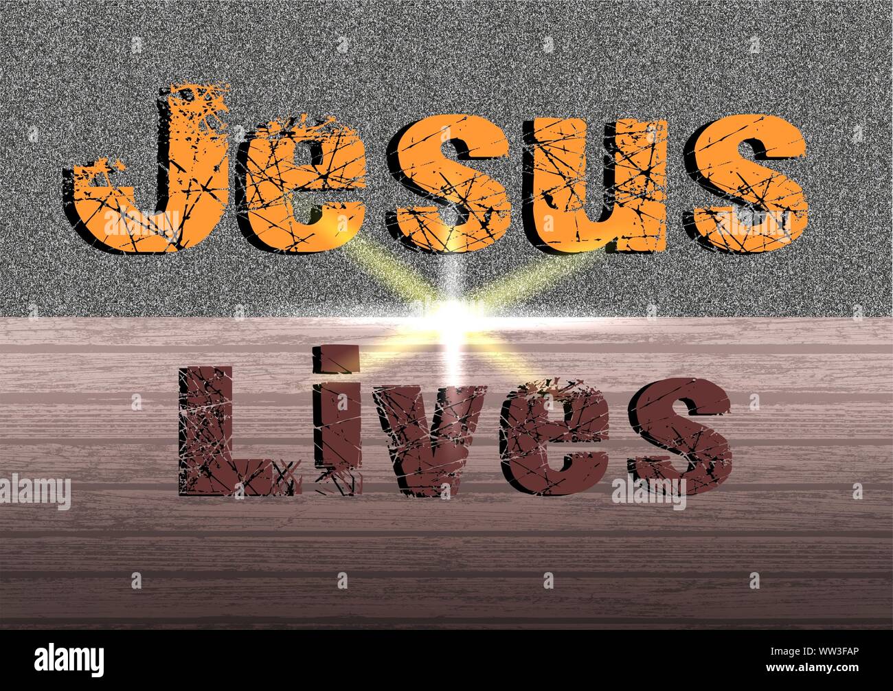 Jesus sauve Banque de photographies et d’images à haute résolution - Alamy