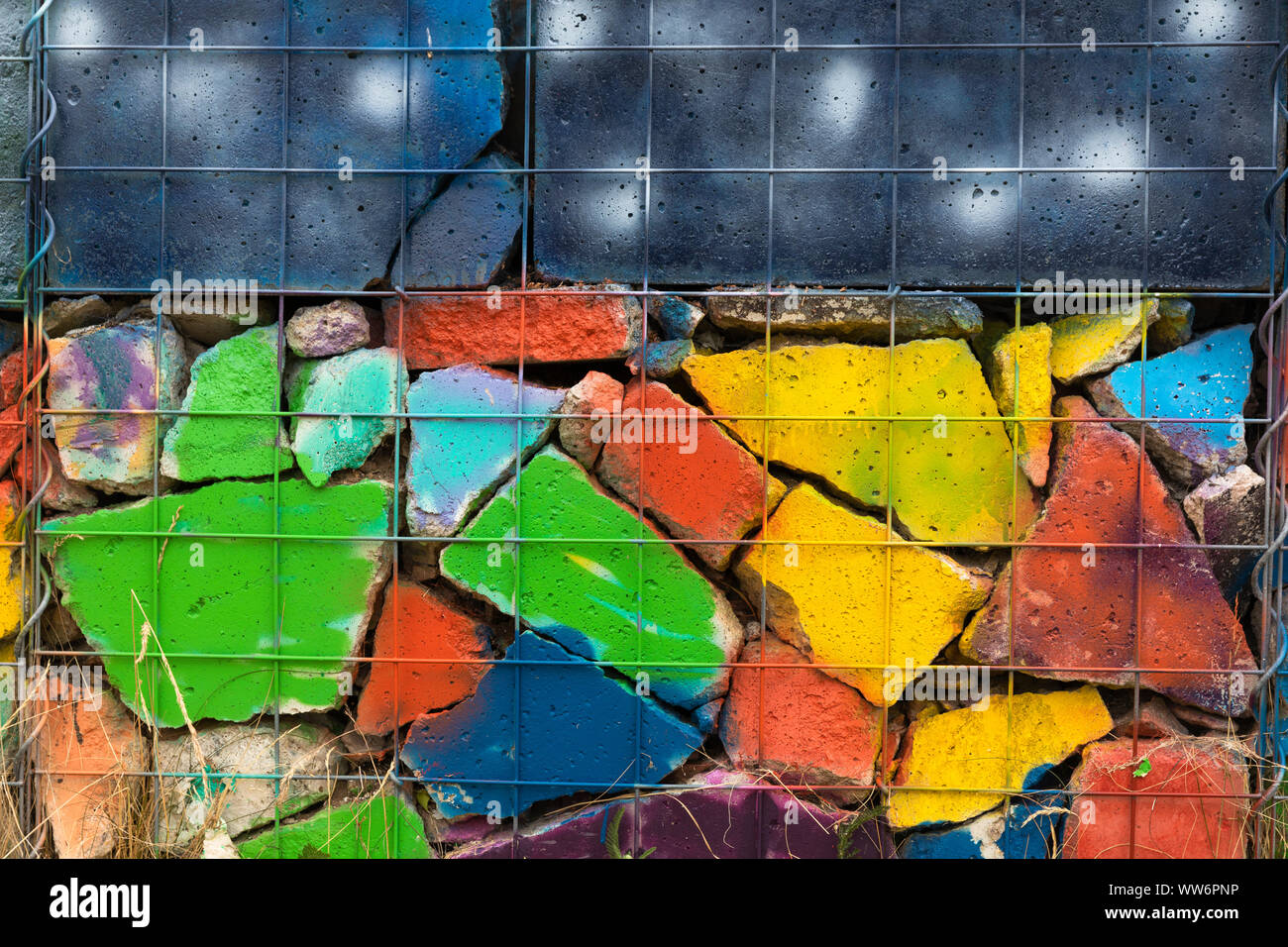 Mur coloré Banque de photographies et d’images à haute résolution - Alamy