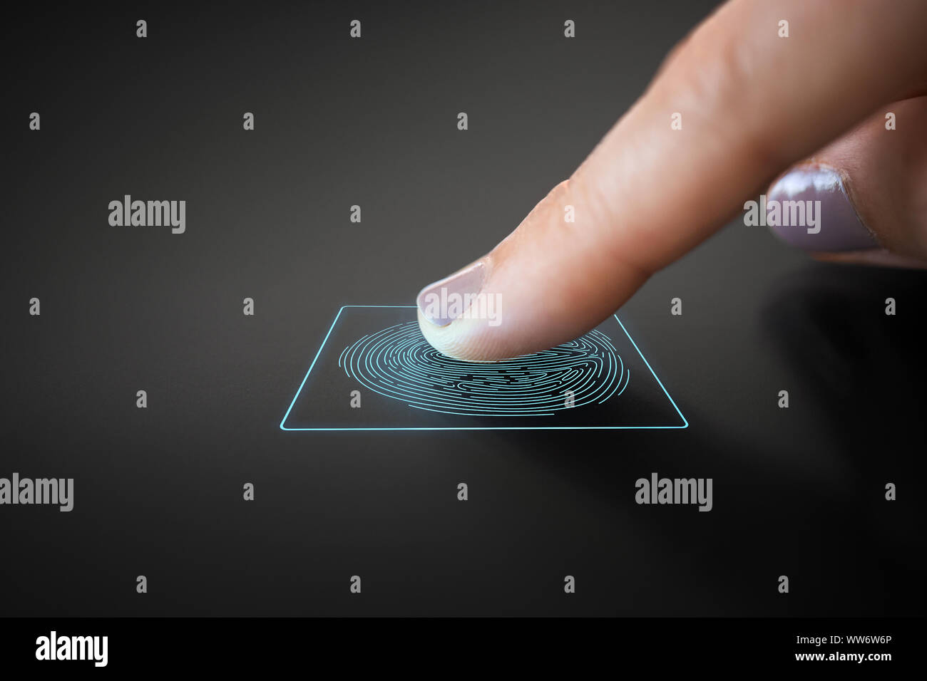 Fingerprint panel Banque de photographies et d’images à haute ...