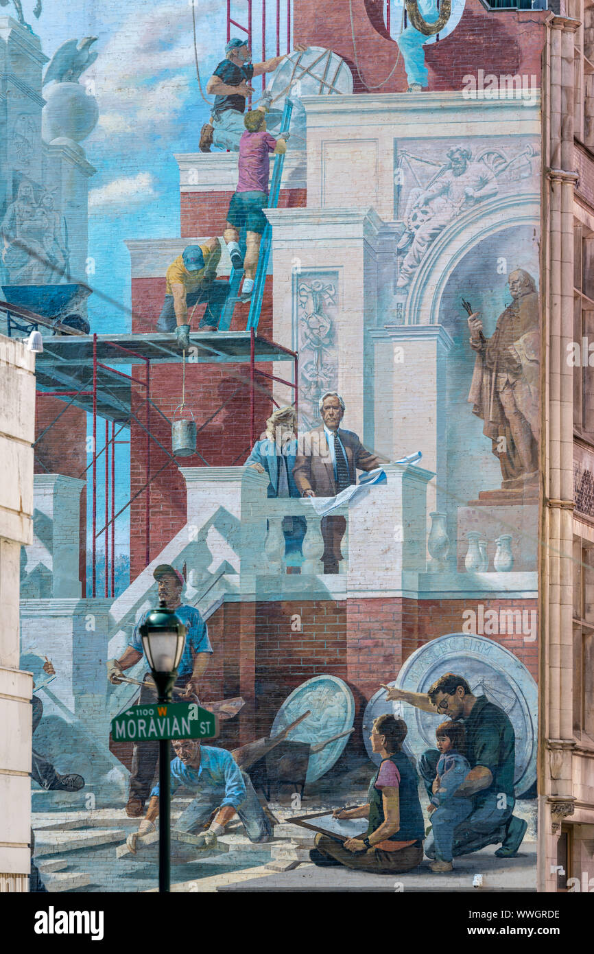 St michael mural Banque de photographies et d’images à haute résolution ...