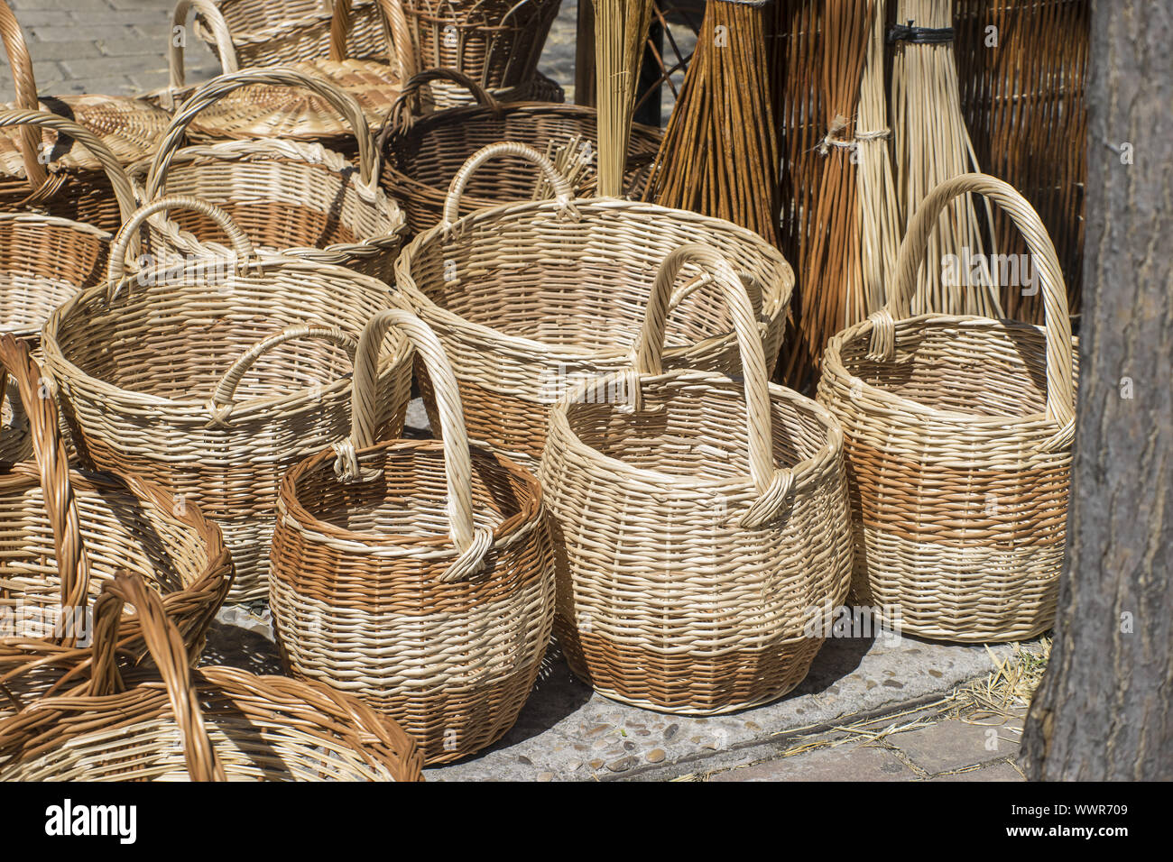 Artisanat En Osier Banque d'image et photos - Alamy