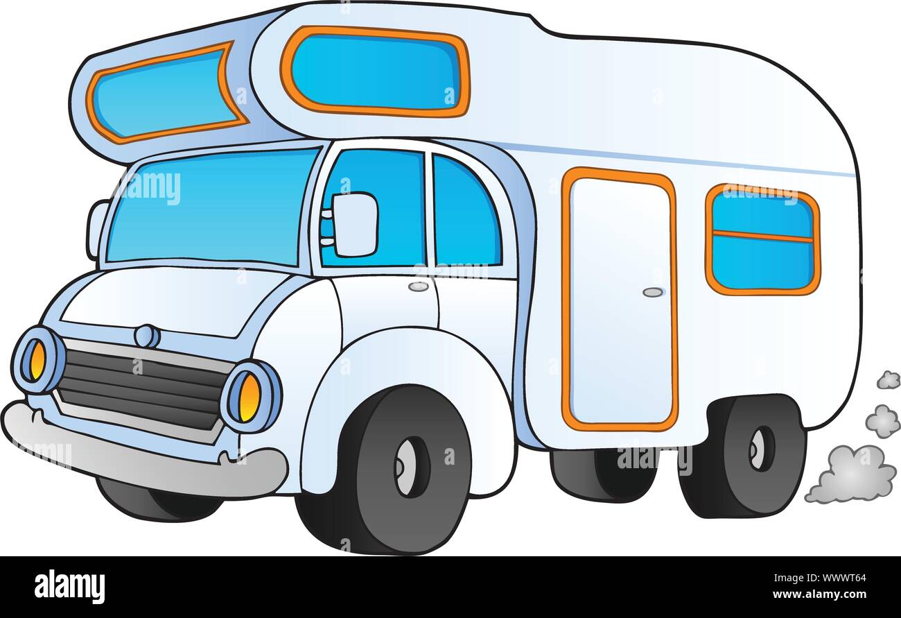 Camping car Banque d'images détourées - Alamy