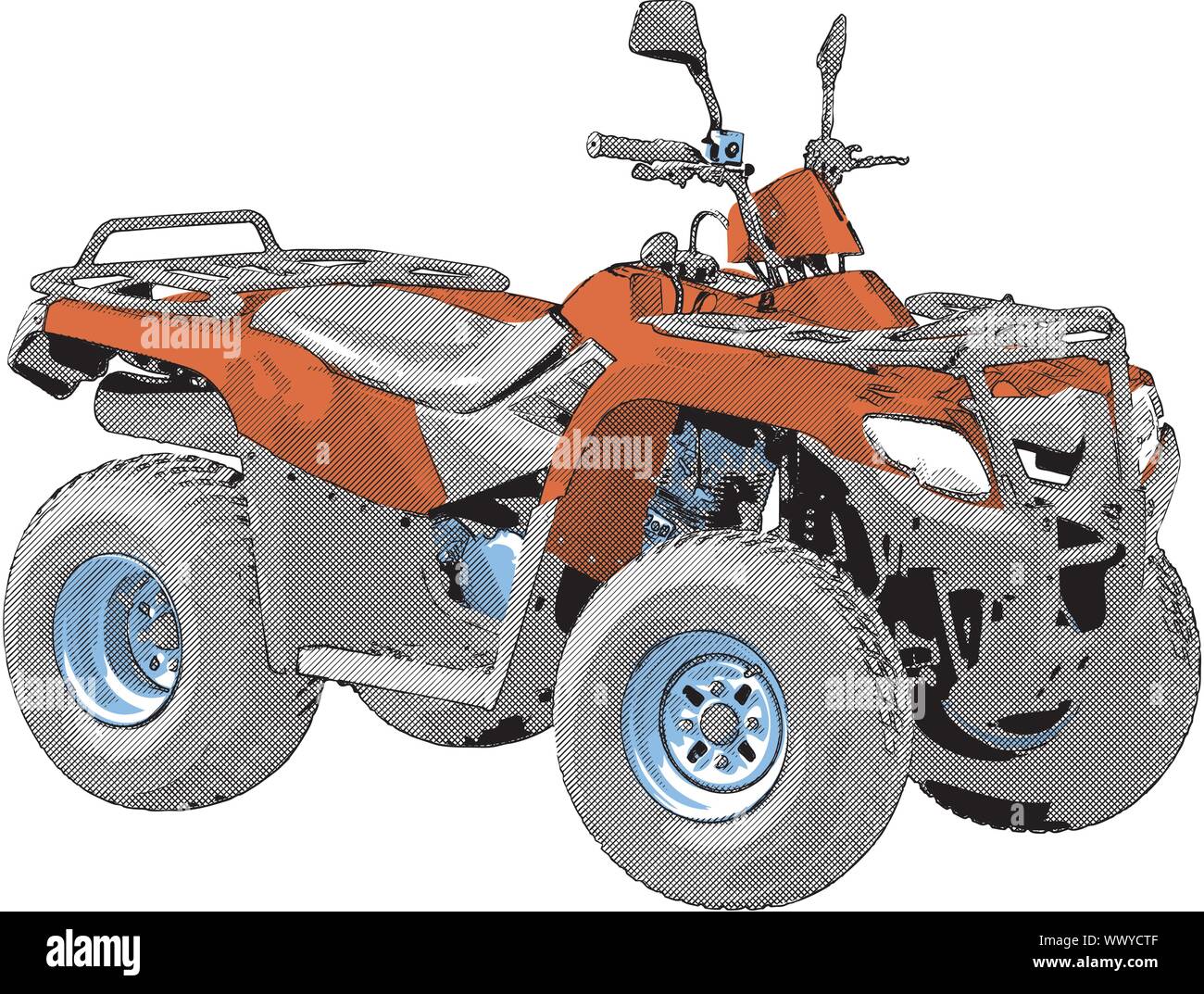 Quadro cycle Banque de photographies et d’images à haute résolution - Alamy