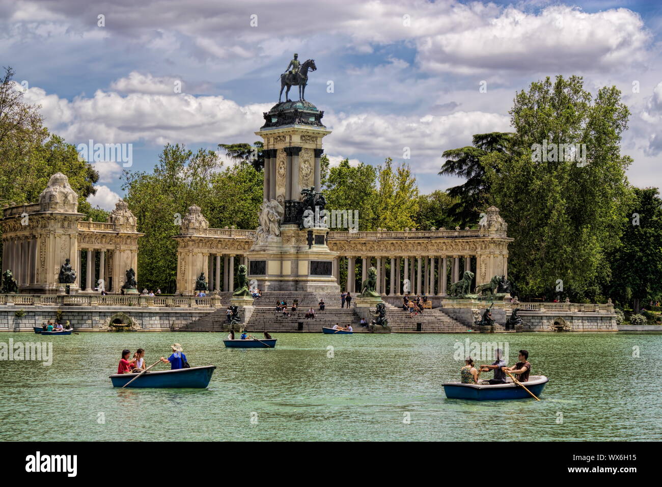 Madrid retiro park Banque de photographies et d’images à haute ...