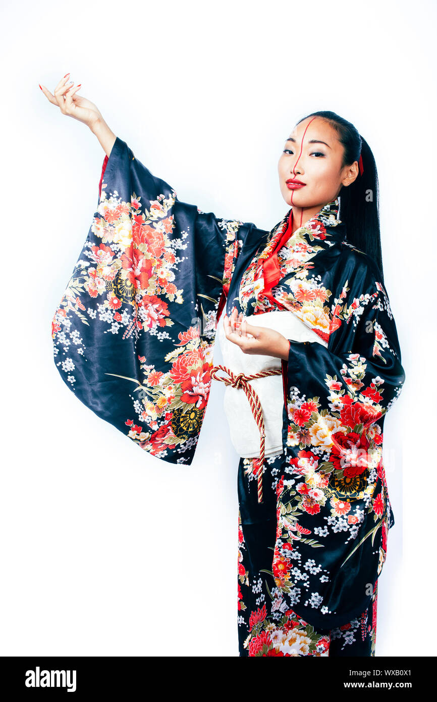 Sad geisha Banque d'images détourées - Alamy