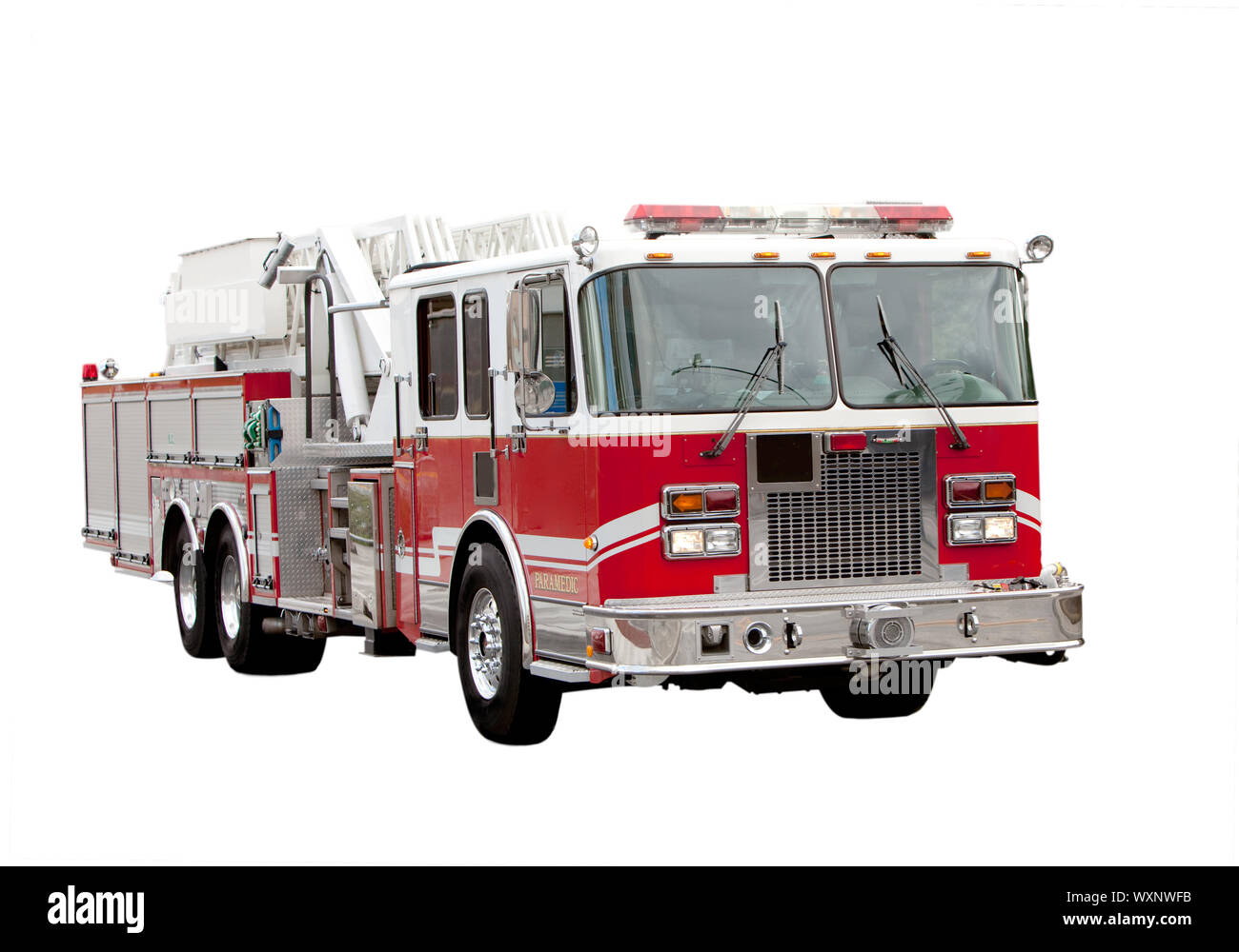 Camion de pompier Banque d'images détourées - Alamy