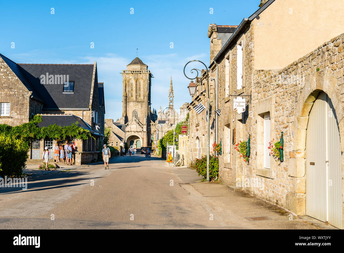 Medieval village locronan Banque de photographies et d’images à haute ...