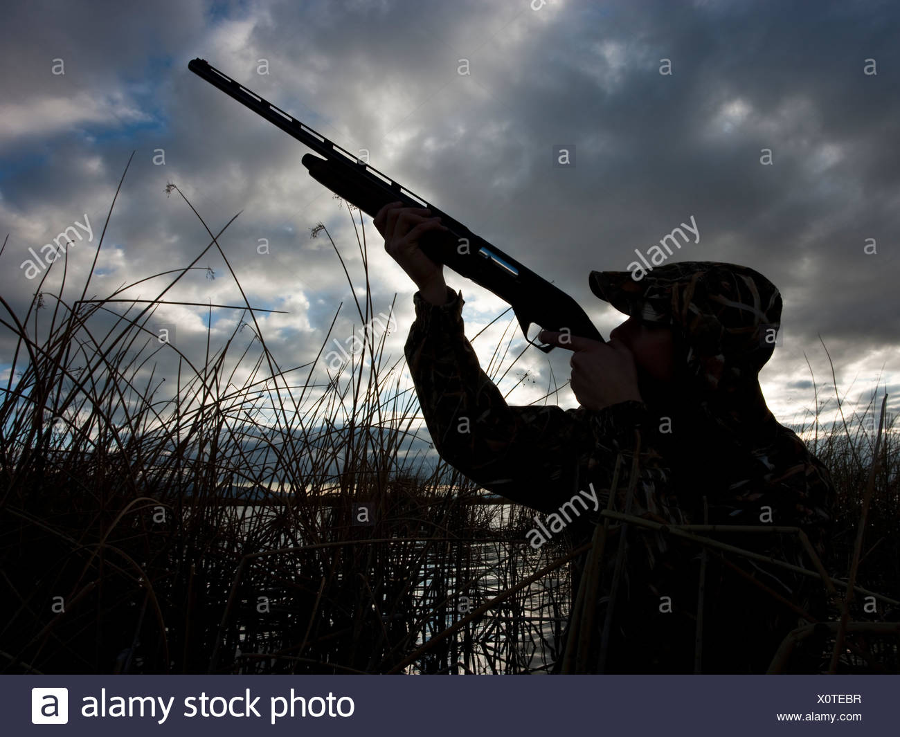 Chasseurs Avec Des Fusils Banque d'image et photos - Alamy