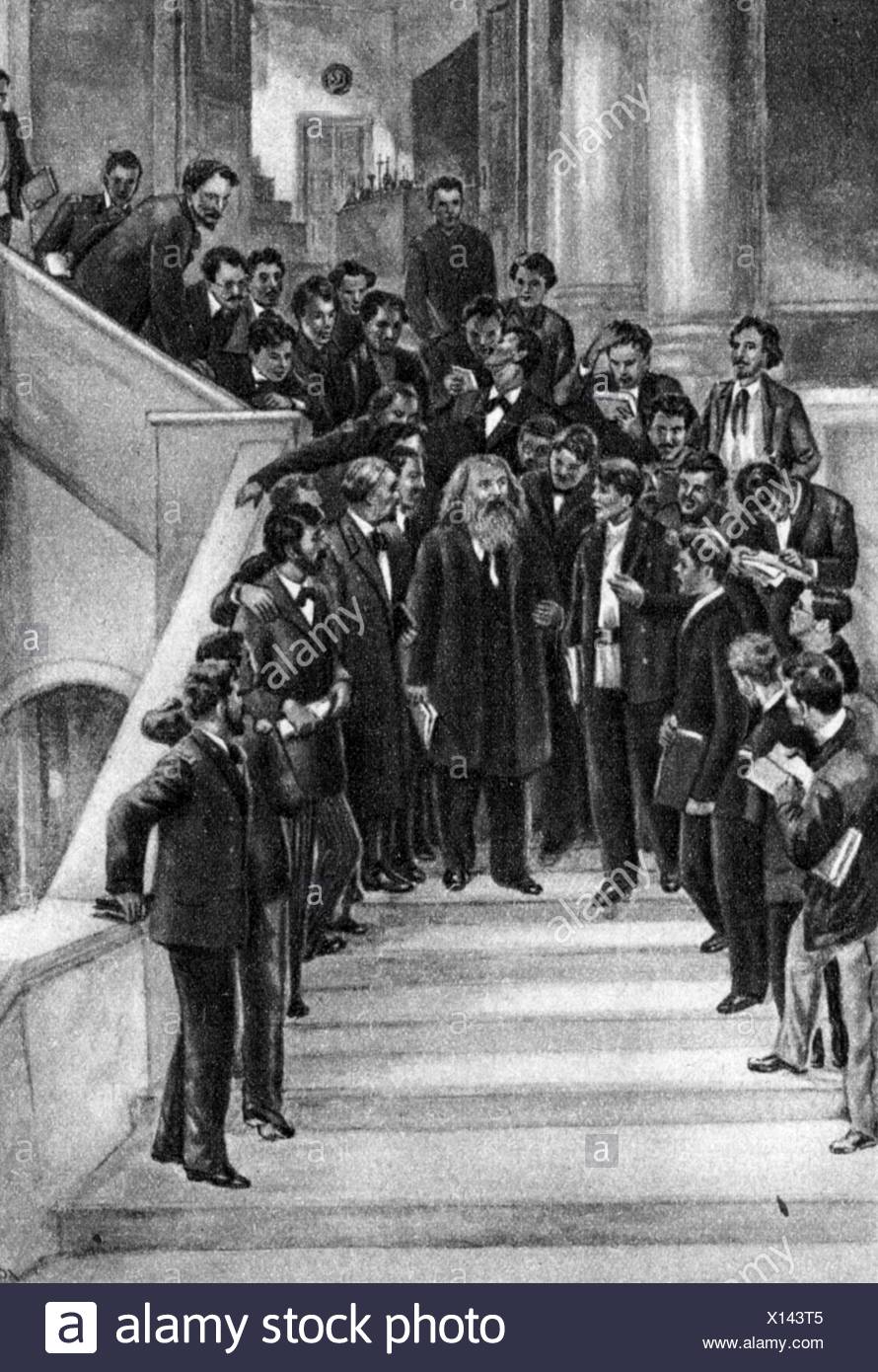 Dimitri Ivanovitch Mendeleev 1834 1907 Banque d'image et photos - Alamy