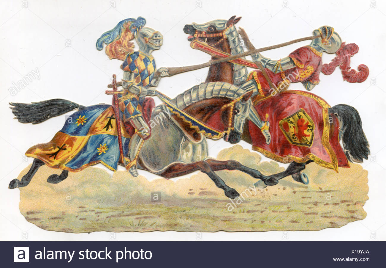 Joute Cheval Banque d'image et photos - Alamy