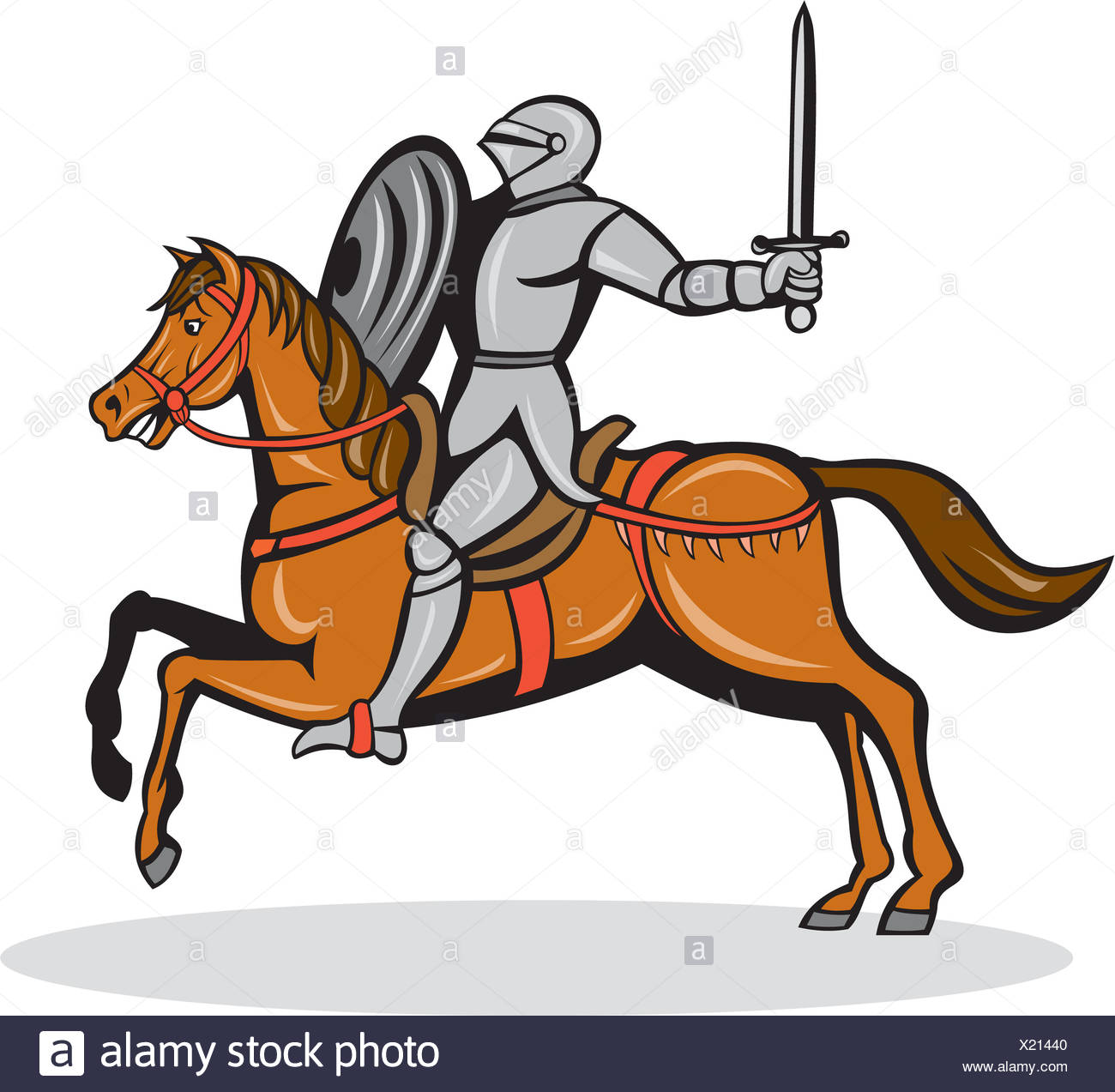 Caricature De Cheval Banque d'image et photos - Alamy
